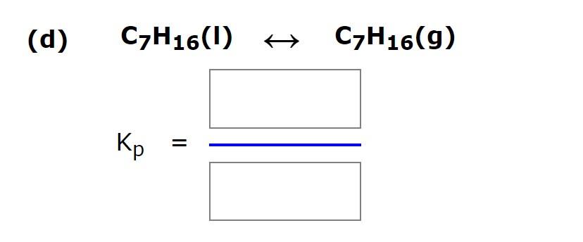 Solved Write An Equilibrium Constant Expression For Each Of