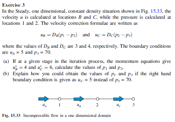 Solved Exercise 3 In the Steady, one dimensional, constant | Chegg.com