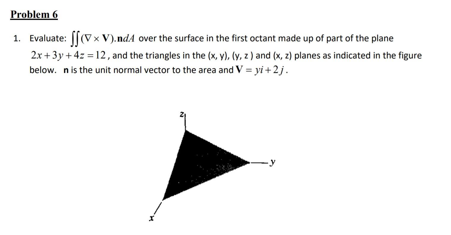 Solved solve for all triangles in all the planes and show | Chegg.com