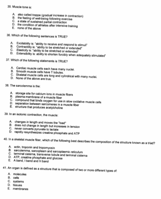Solved 42 Select The Correct Statement Regarding The Cells