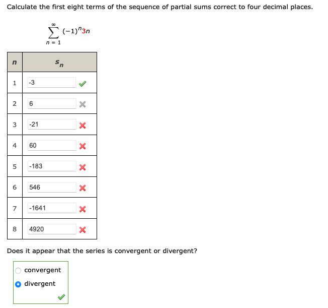 Solved Calculate the first eight terms of ﻿the sequence of | Chegg.com