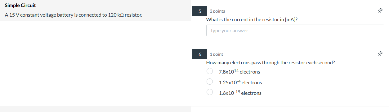 Solved Simple Circuit A 15 V constant voltage battery is | Chegg.com