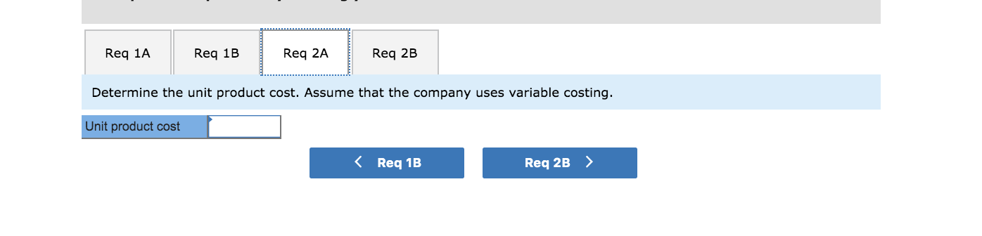 Solved Problem 7-20 Variable and Absorption Costing Unit | Chegg.com