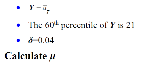 Solved • Y =ā71 The 60th percentile of Y is 21 8=0.04 | Chegg.com