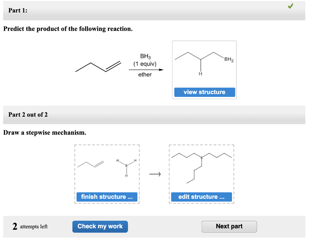 Solved Part 1: Predict the product of the following | Chegg.com Solved Part 1: Predict the product of the following | Chegg.com