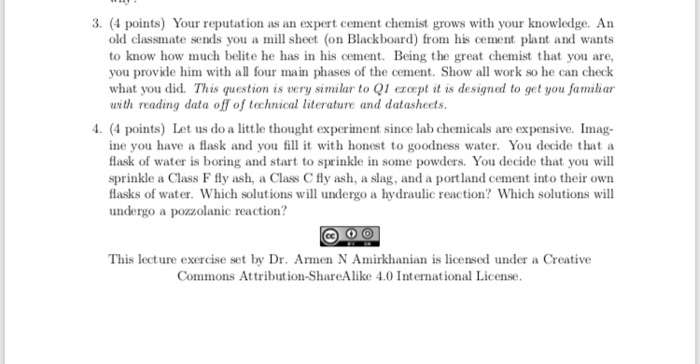 ASH GROVE CEMENT COMPANY 3000 SHIRTTAIL CREEK ROAD | Chegg.com