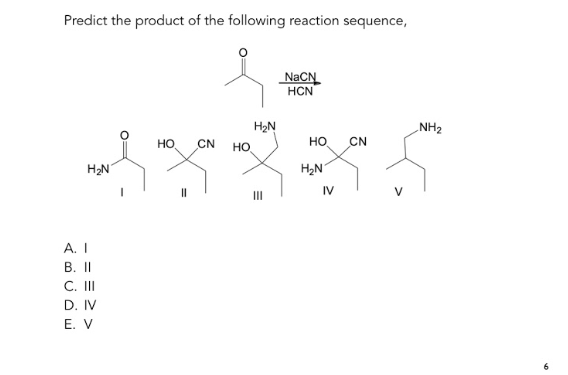 Solved Predict the product of the following reaction | Chegg.com