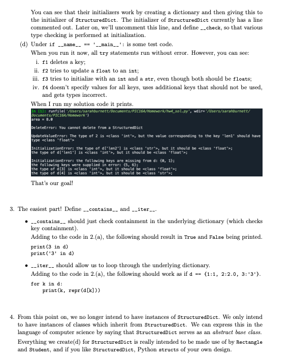 Solved 1. What if we wanted to use Python to make something | Chegg.com