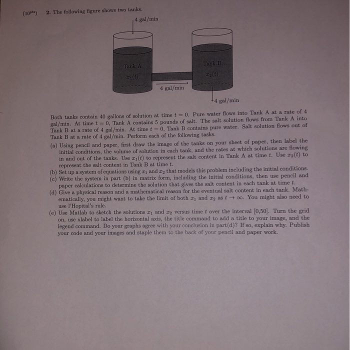 Solved Need help with all the parts and the matlab codes | Chegg.com