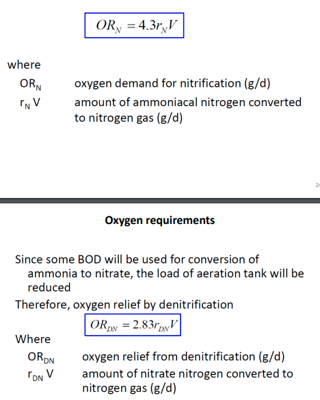 Solved 1. [Aeration tank sizing, oxygen requirements] A | Chegg.com