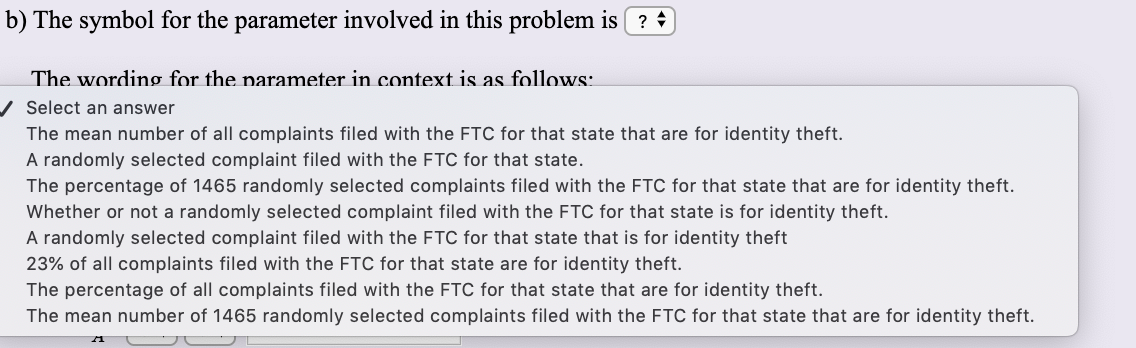 Solved According to the Federal Trade Commission report on | Chegg.com