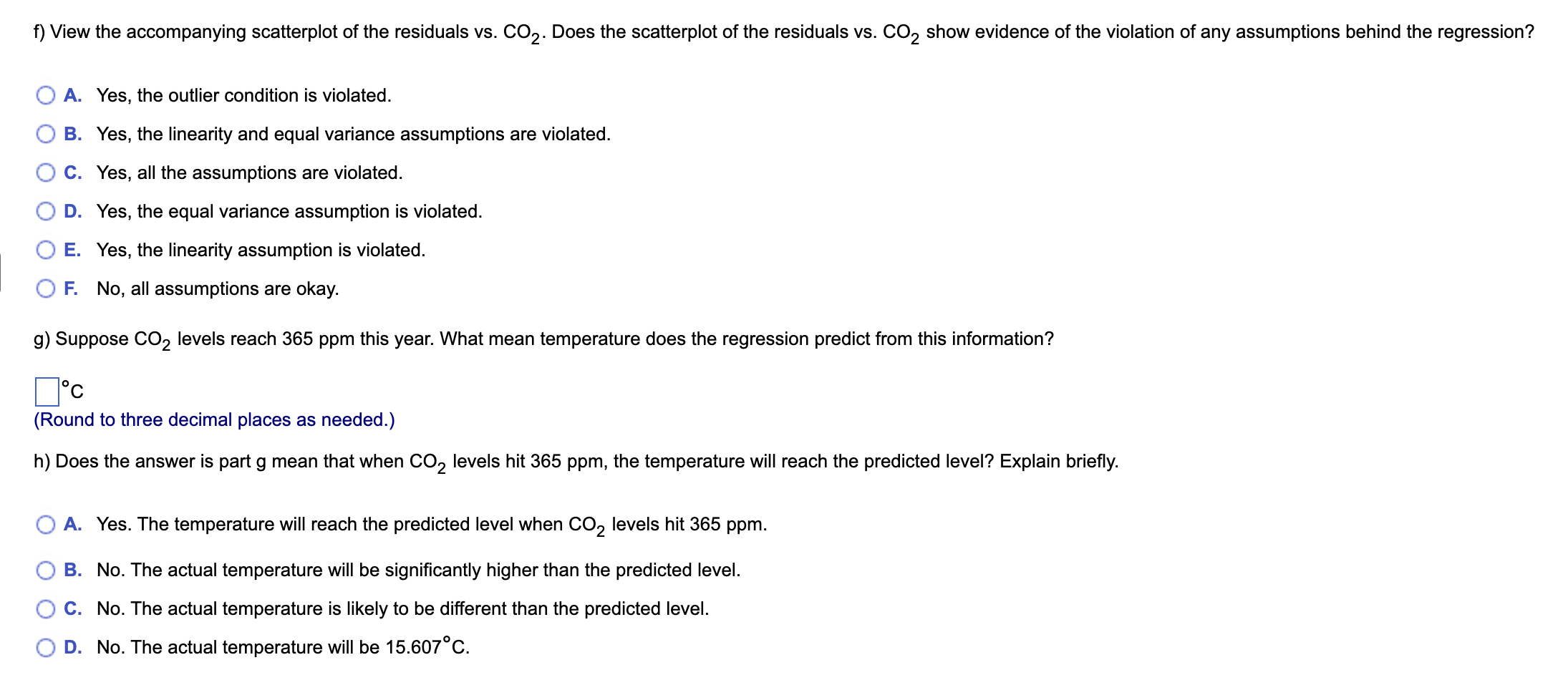 Solved Regression Output A regression predicting mean | Chegg.com