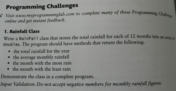Solved Programming Challenges Programming Challenges 5 Visit | Chegg.com