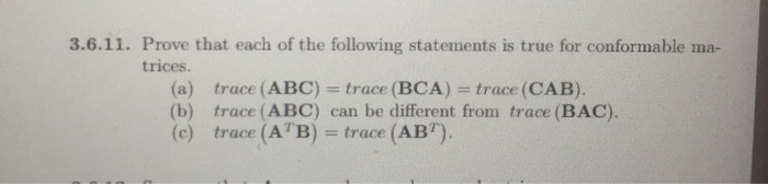 Solved Prove that each of the following statements is true | Chegg.com