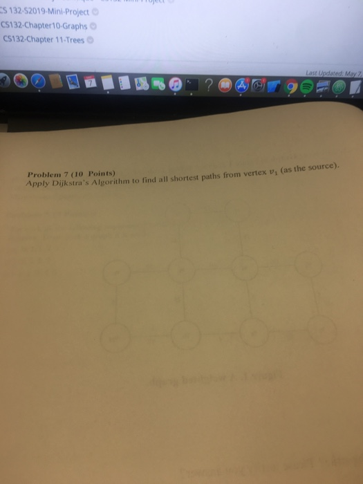 Solved Consider the following Graph in Figure I and then | Chegg.com