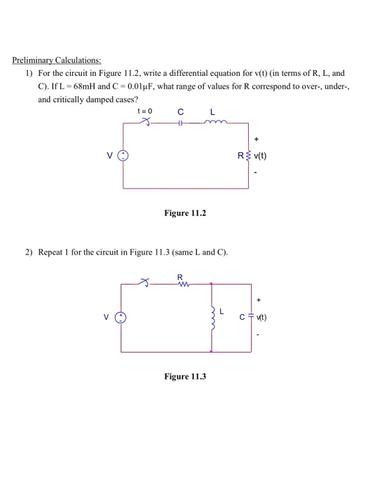 Solved Circuit III Using the circuit shown in figure 10.3, | Chegg.com