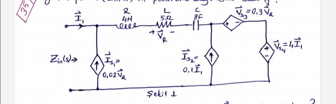 Solved The circuit will scale with Km = 2 AND Kf = 5. For | Chegg.com