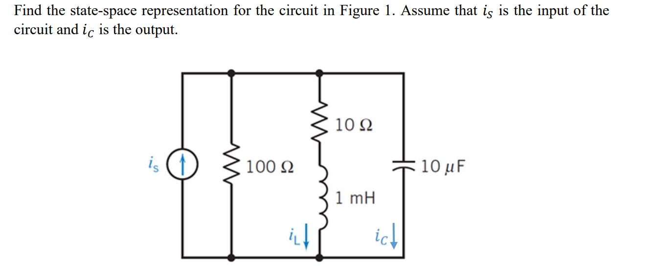 Solved Find the state-space representation for the circuit | Chegg.com Solved Find the state-space representation for the circuit | Chegg.com