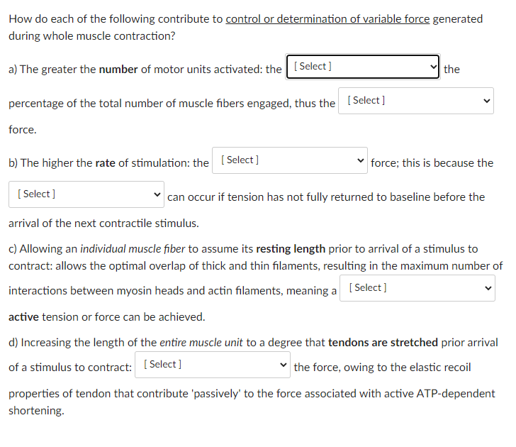 Solved a) 1st blank ( Higher OR Lower) | Chegg.com