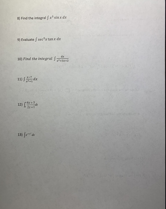 Solved name Calculus II Practice Test 1 1) Find the | Chegg.com