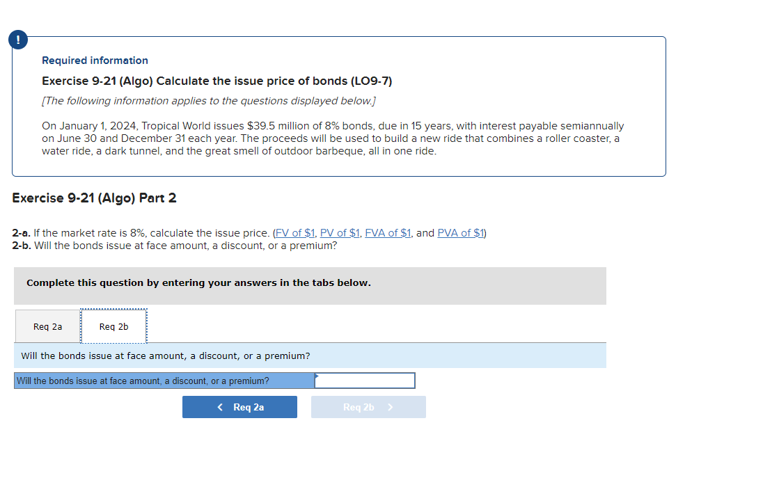 Solved Required information Exercise 9-21 (Algo) Calculate | Chegg.com