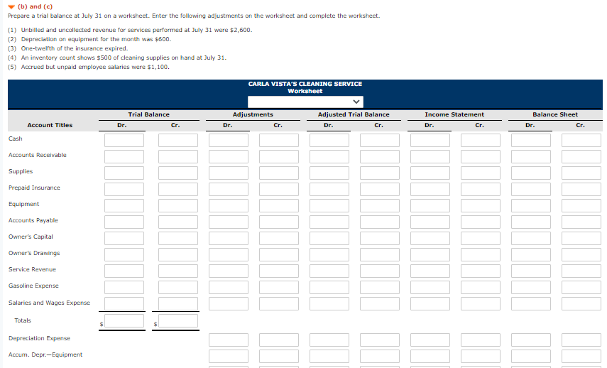 Solved Problem 4-05A a-9 (Part Level Submission) (Video) | Chegg.com