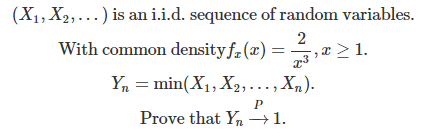 Solved (X1,X2,…) is an i.i.d. sequence of random variables. | Chegg.com