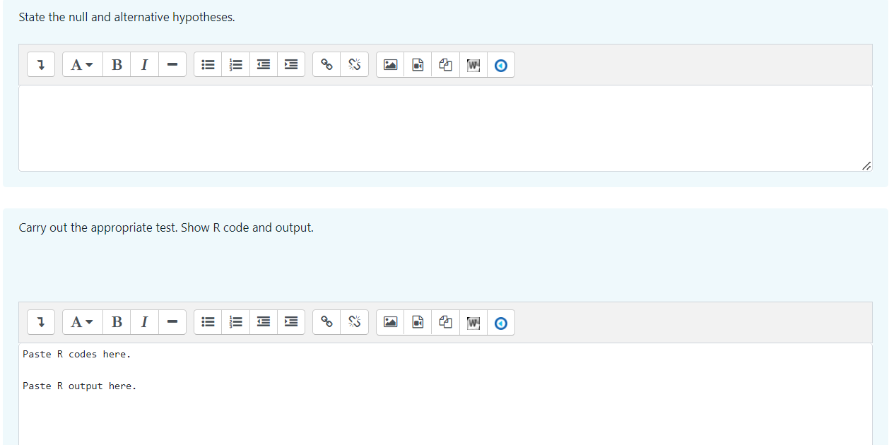 Solved State the null and alternative hypotheses. Carry out | Chegg.com