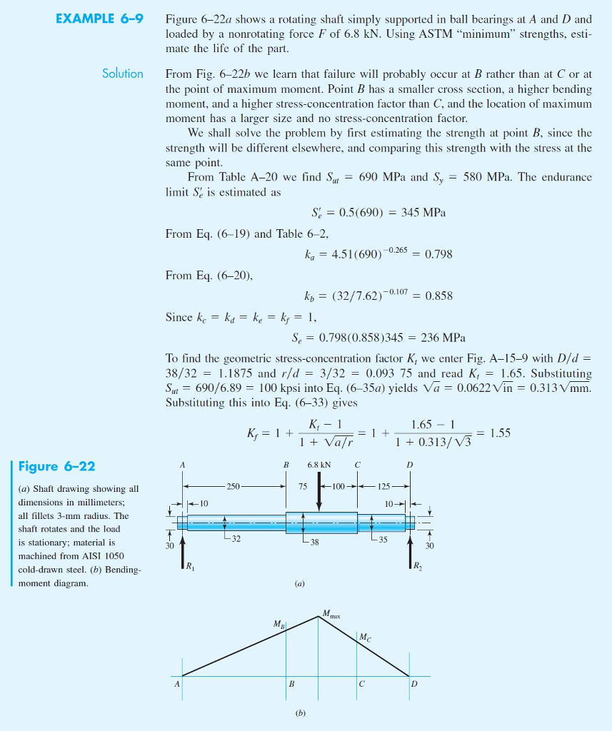 Solved Problem 2: Refer solved example 6-9 (page 307) in the | Chegg.com Solved Problem 2: Refer solved example 6-9 (page 307) in the | Chegg.com