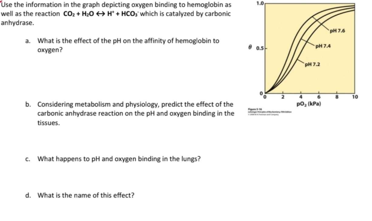 Use the information in the graph depicting oxygen | Chegg.com
