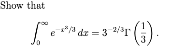 Solved Let Γ(x) be the Gamma function. a) Using the | Chegg.com