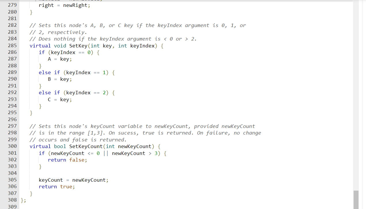 Solved In this lab, the Tree234 class is extended to support | Chegg.com