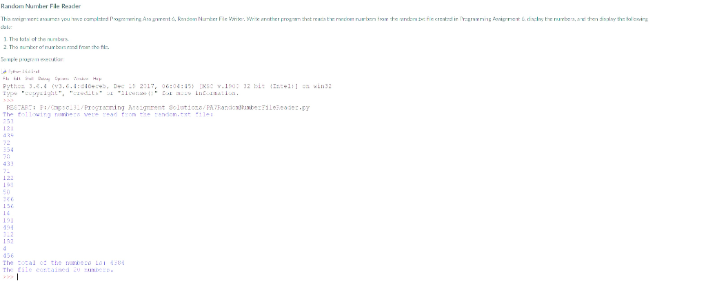 Solved This Assignment Assumes You Have Completed