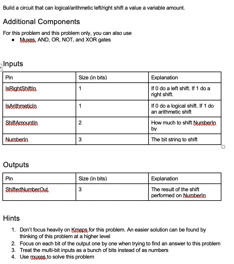 Solved Build a circuit that can logical/arithmetic | Chegg.com