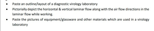 Solved Paste an outline/layout of a diagnostic virology | Chegg.com