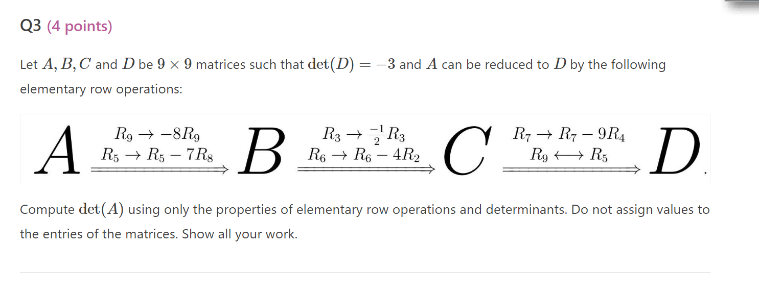 Solved A D | Chegg.com