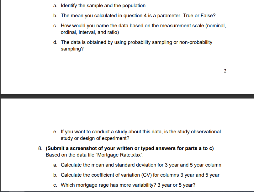 1. (Submit a screenshot of the histogram) Create a | Chegg.com