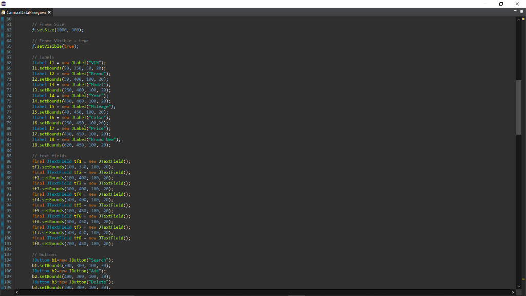 Solved: Make Employee Management Program. Using thisGUI pr