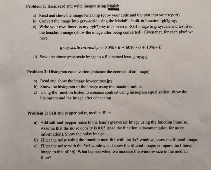 Solved lena.bmp is just a (.bmp) picture file. you can use a | Chegg.com