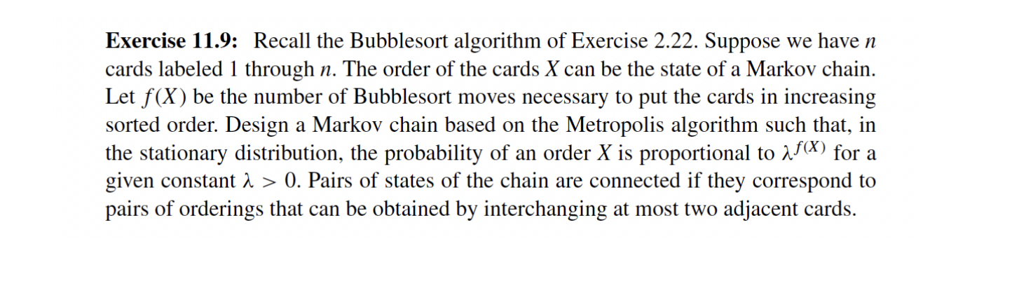 Exercise 119 Recall The Bubblesort Algorithm Of 