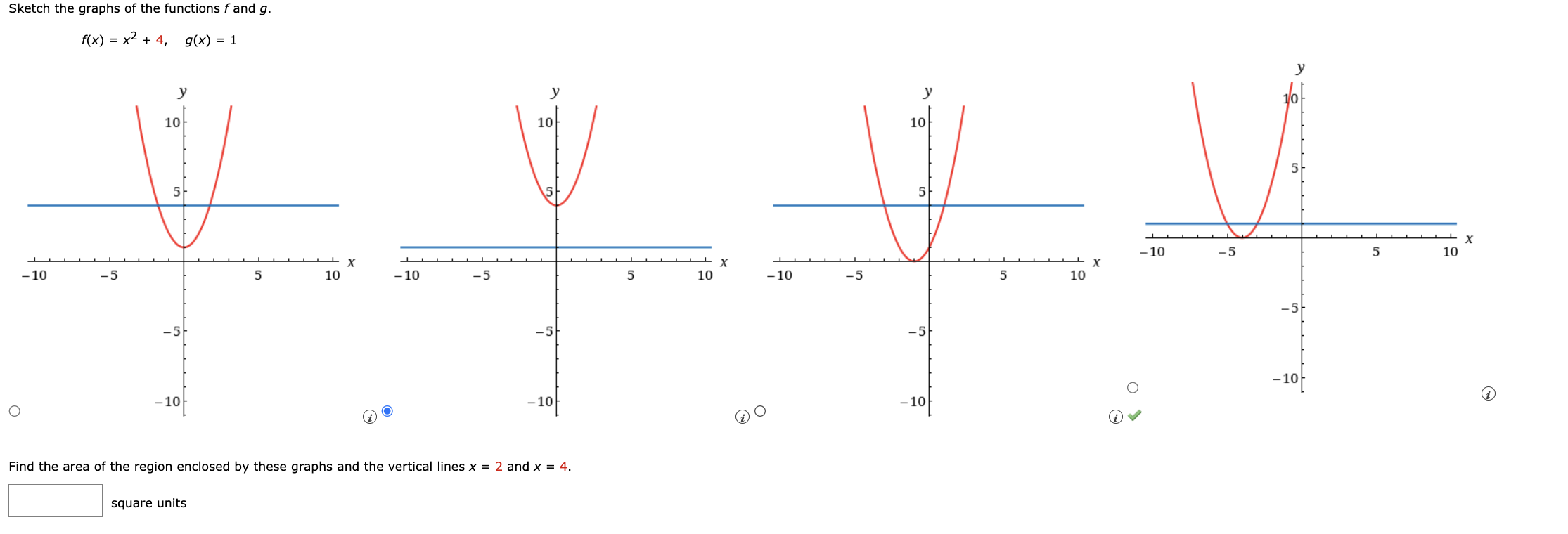Solved Sketch the graphs of the functions f and g. | Chegg.com