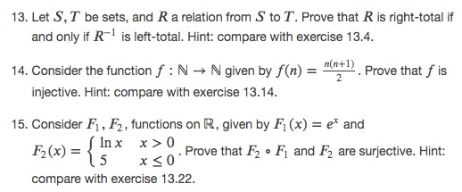 Solved Consider the function.... Prove that f is injective. | Chegg.com