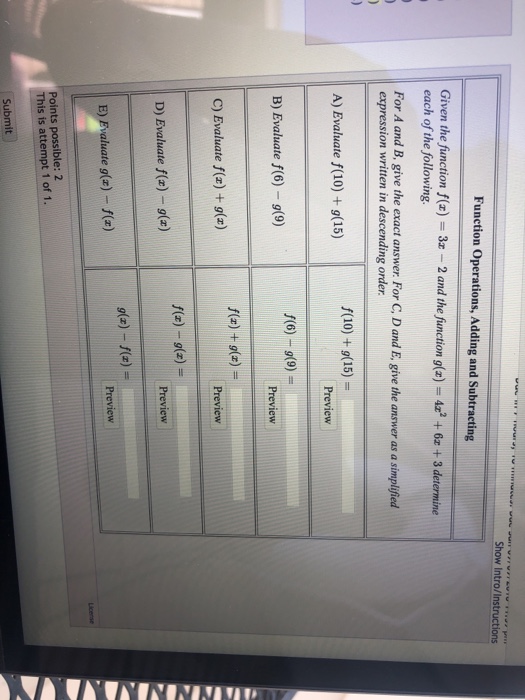 Solved ..Bookshelf Math120 Show Intro/Instructions Cost, | Chegg.com