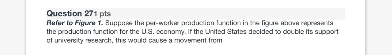 Solved Question 271 pts Refer to Figure 1. Suppose the | Chegg.com