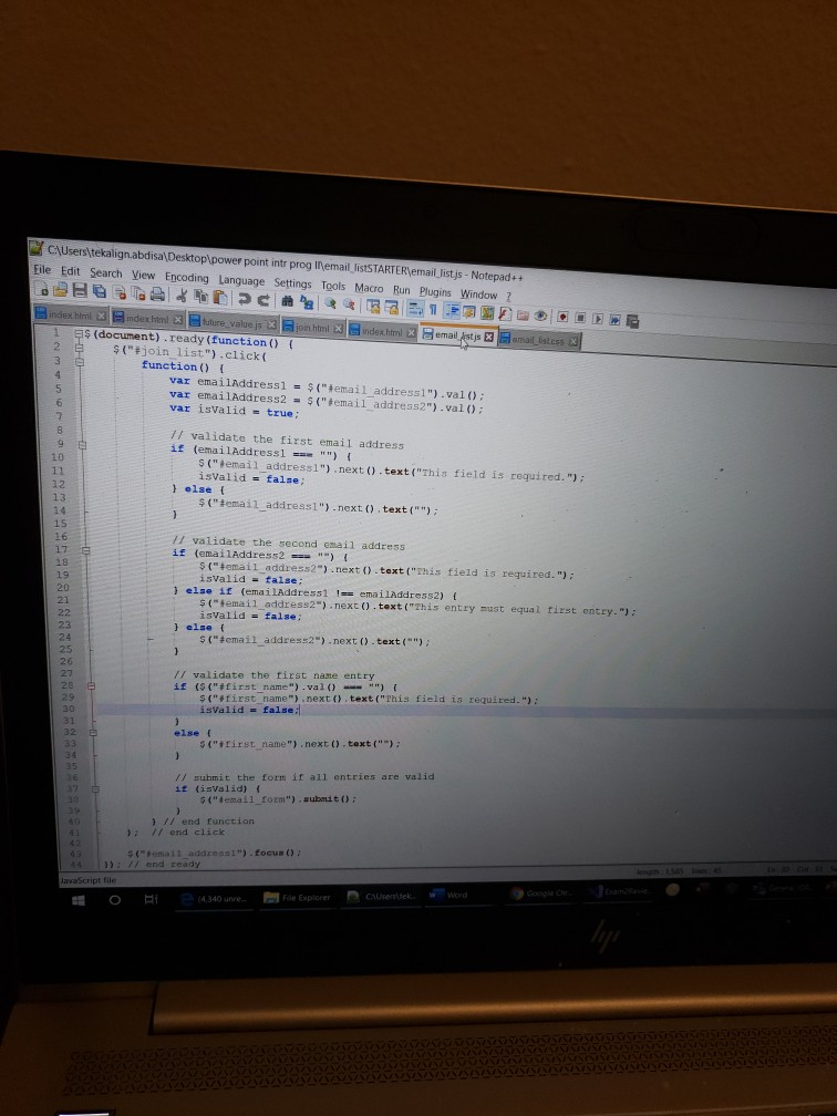 Solved Chapter 8 Get off to a fast start with jQuery 259 | Chegg.com