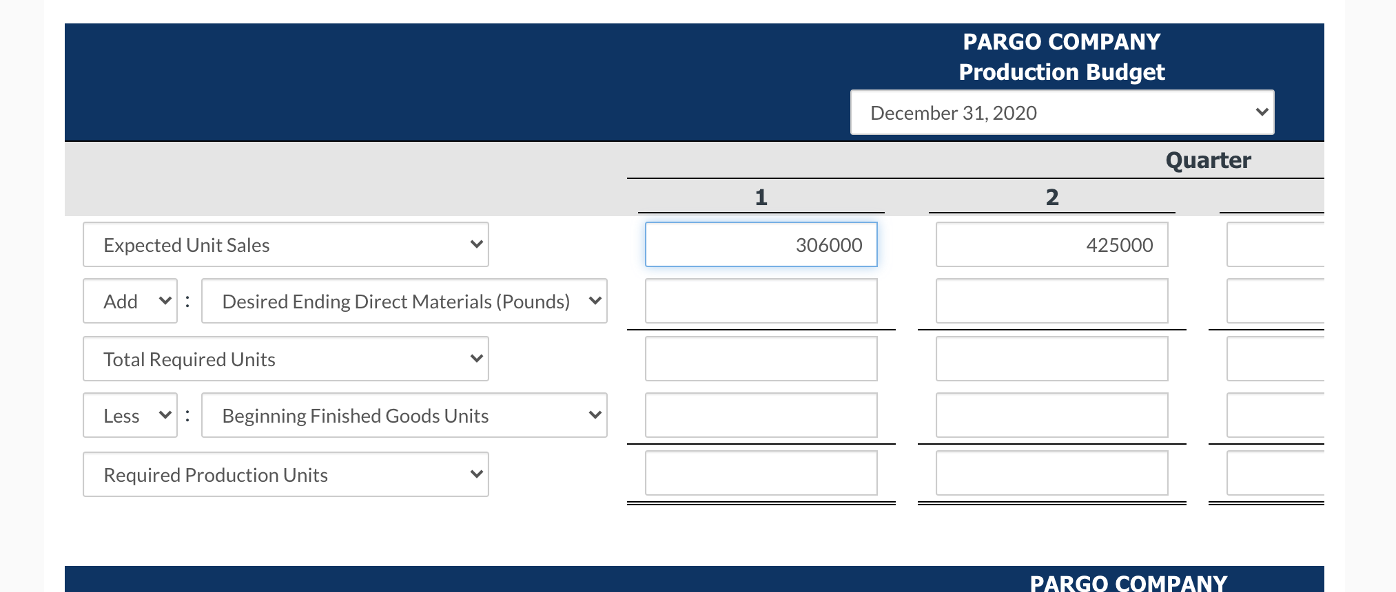 Solved View Policies Current Attempt in Progress Pargo | Chegg.com