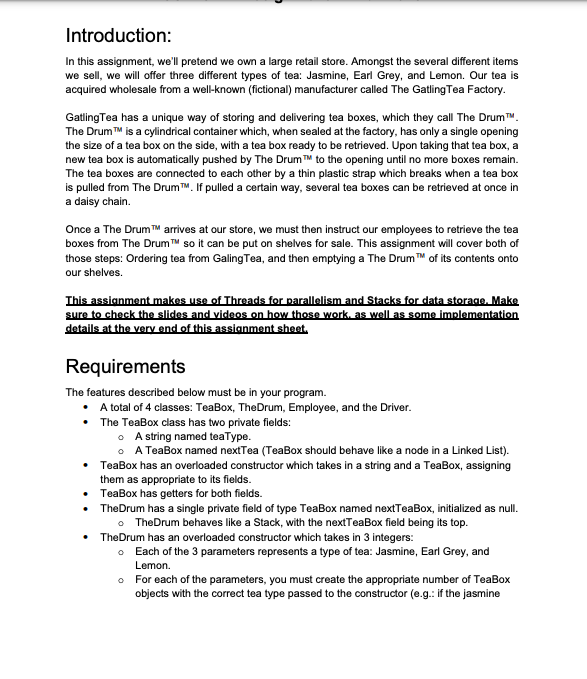 Solved Introduction: In this assignment, we'll pretend we | Chegg.com