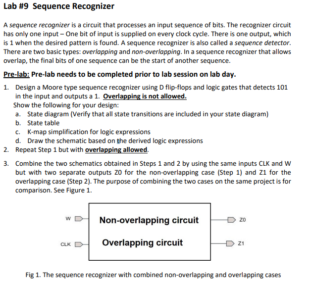 Solved A sequence recognizer is a circuit that processes an | Chegg.com Solved A sequence recognizer is a circuit that processes an | Chegg.com