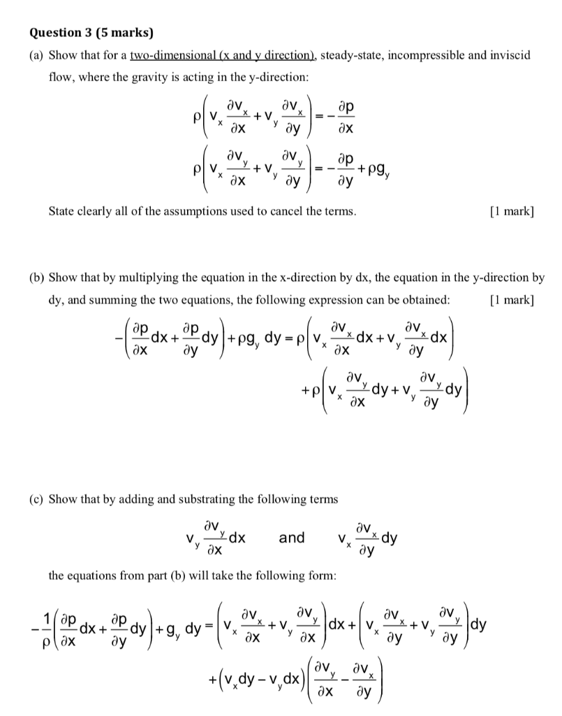 Solved Question 3 (5 marks) (a) Show that for a | Chegg.com