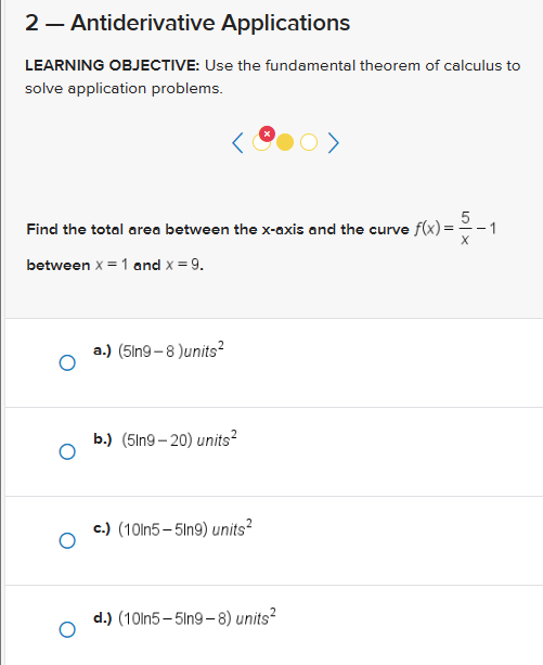 Solved 2-Antiderivative Applications LEARNING OBJECTIVE: Use | Chegg.com
